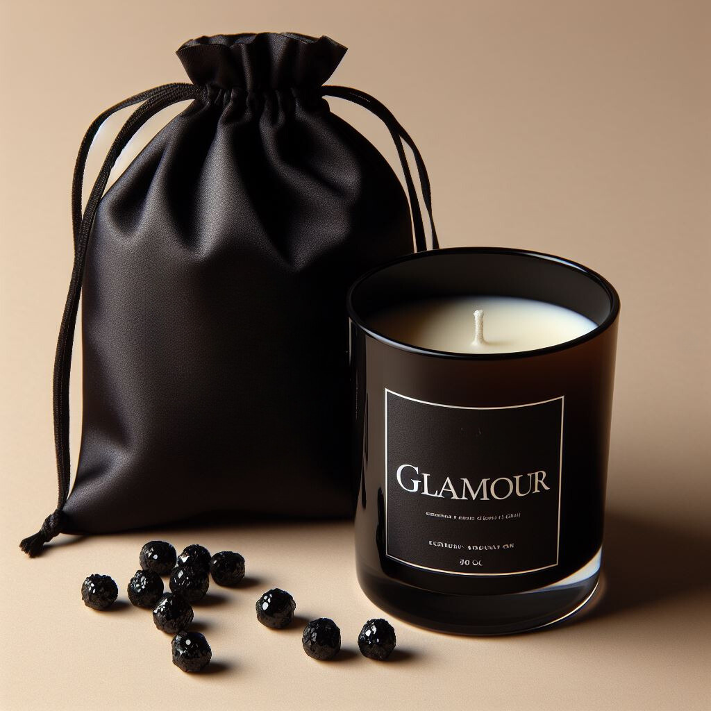 SATIN BAGS WITH STRING CLOSURE - Eco Candle Project