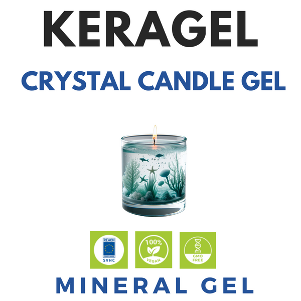 KERAGEL - CRYSTAL CLEAR CANDLE GEL - Eco Candle Project