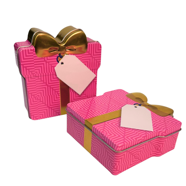 ROSE TINS WITH BOW FOR MELTS - Eco Candle Project