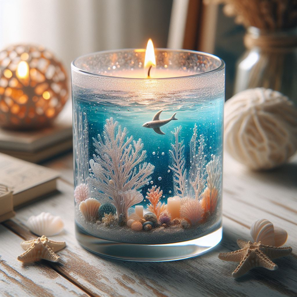 KERAGEL - CRYSTAL CLEAR CANDLE GEL - Eco Candle Project