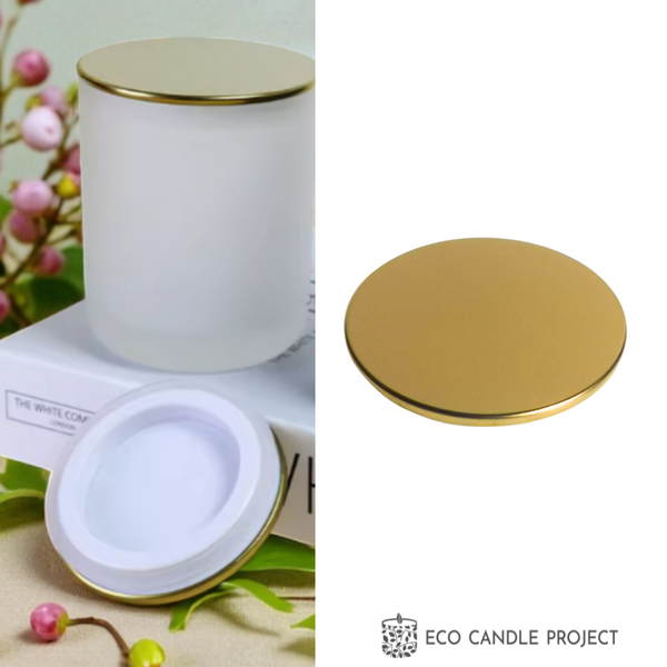 GOLD METAL LID - Eco Candle Project