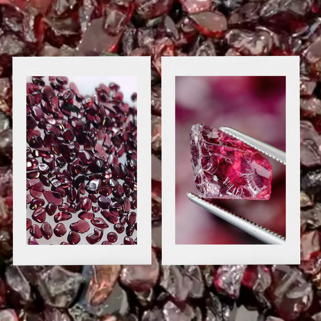 GARNET MINI-CHIPS - SEMI PRECIOUS STONES 2025 LIMITED EDITION - Eco ...