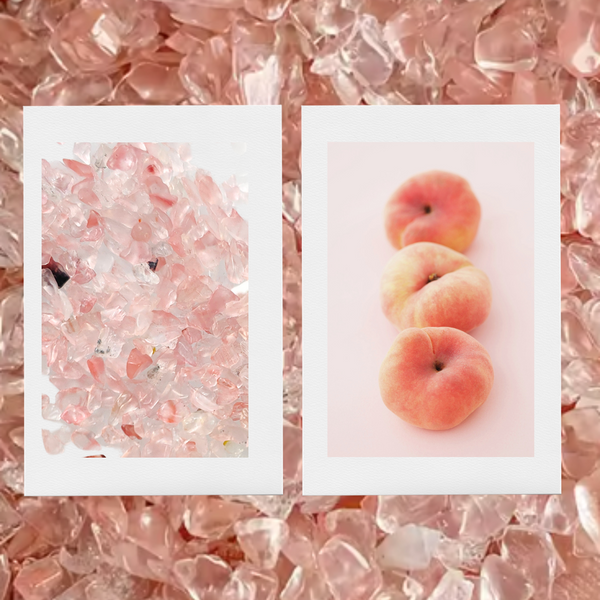PEACH QUARTZ MINI-CHIPS - SEMI PRECIOUS STONES 2025 LIMITED EDITION ...