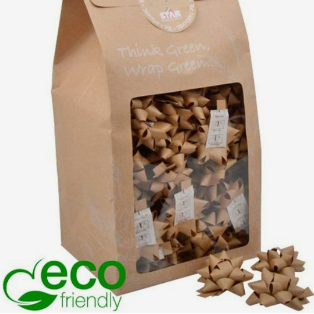 STARS IN 100% RECYCLED PAPER 80 un - Eco Candle Project