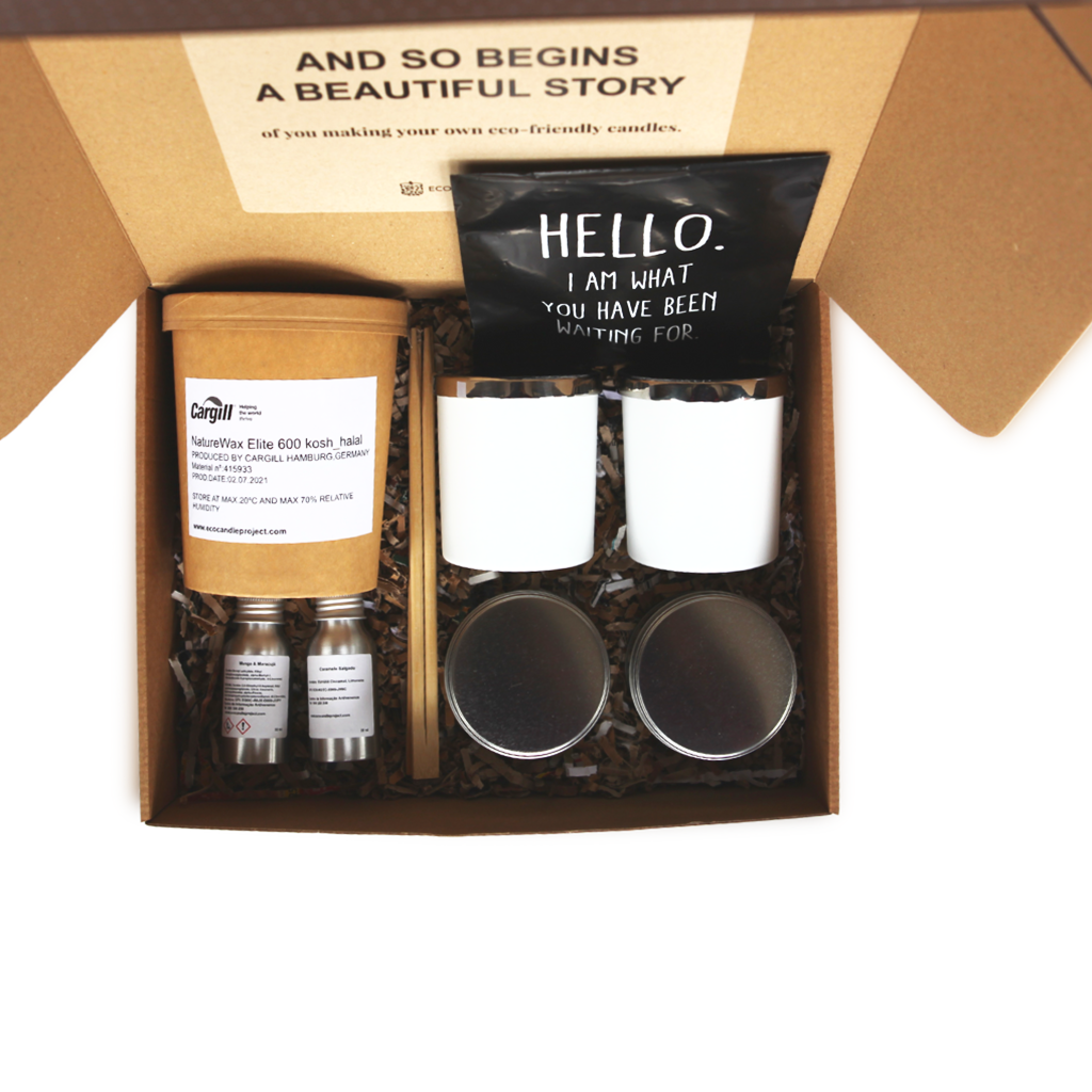 BEGINNER CANDLE KIT - Eco Candle Project