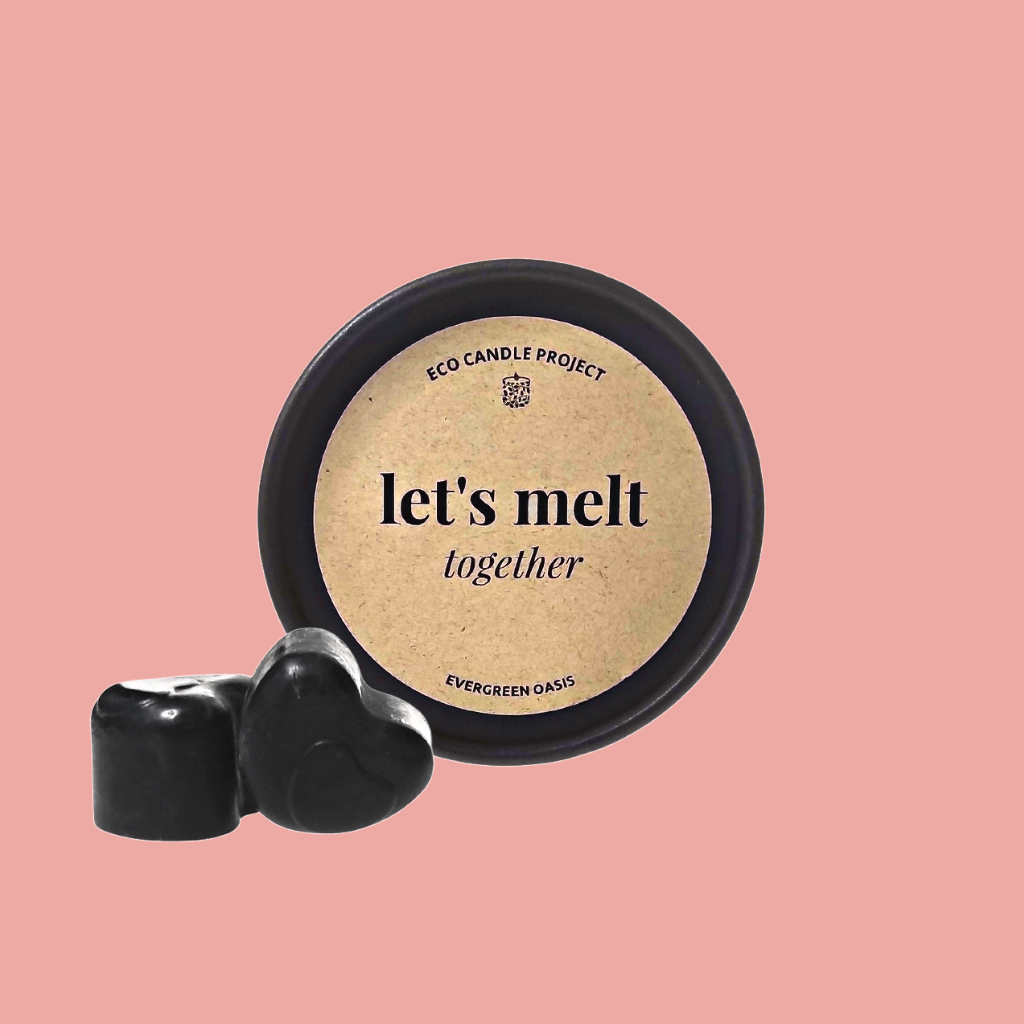 LET'S MELT TOGETHER IN BLACK - Eco Candle Project