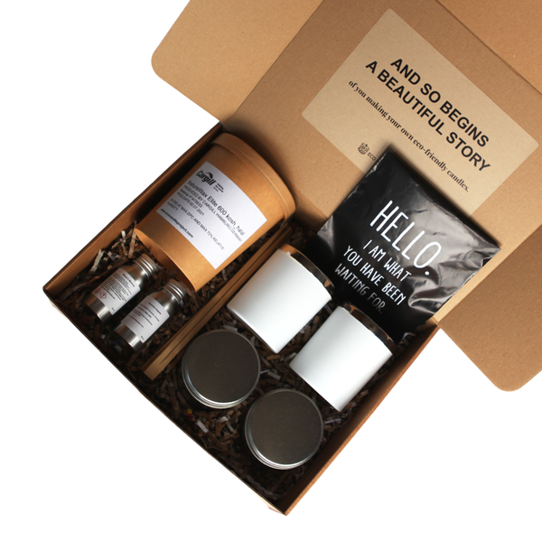 BEGINNER CANDLE KIT - Eco Candle Project