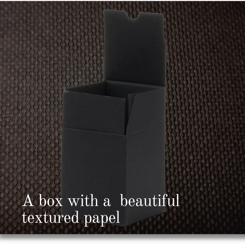 LUXURY MEDIUM BLACK BOX WITH BLACK INSERT - Eco Candle Project