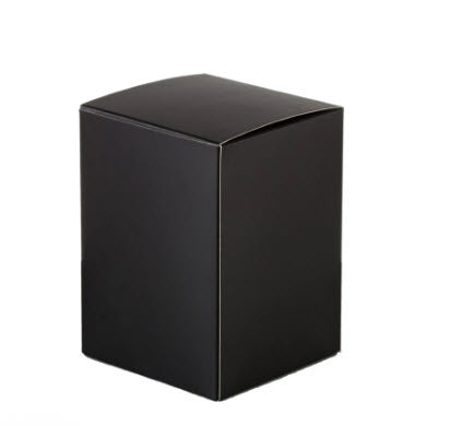 MEDIUM BLACK CANDLE BOX - Eco Candle Project