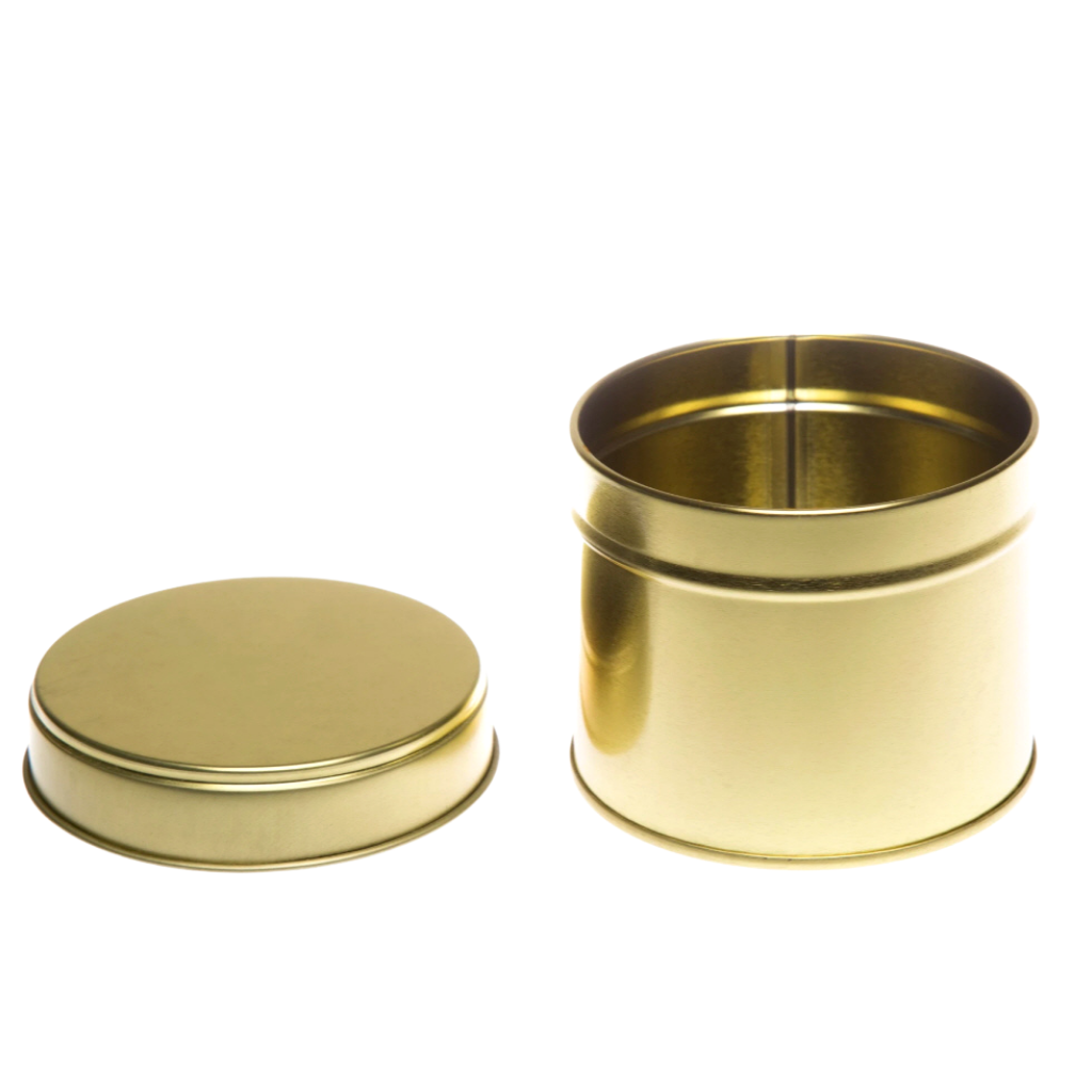 GOLD TIN ( LATERAL SEAM) - Eco Candle Project