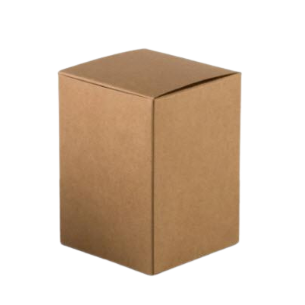 LARGE KRAFT CANDLE BOX WITH INSERT - Eco Candle Project