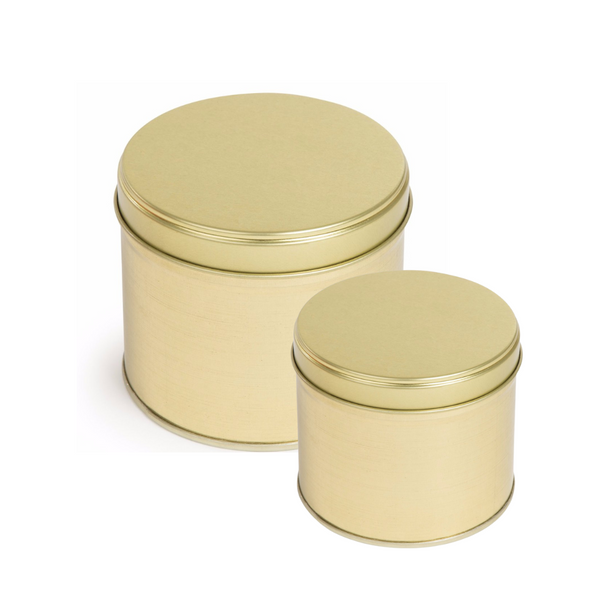 GOLD TIN ( LATERAL SEAM) - Eco Candle Project