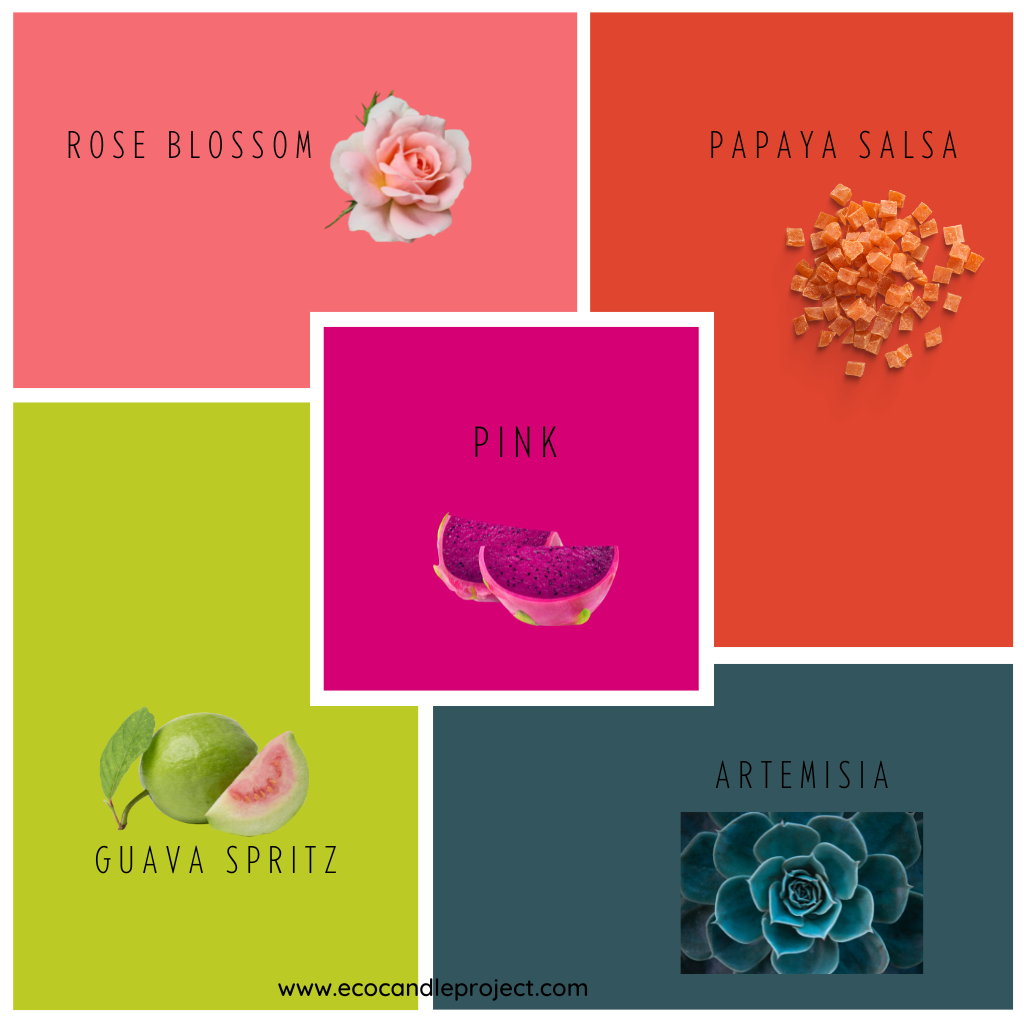 GUAVA SPRITZ from the DOLCE VITA Collection - Eco Candle Project