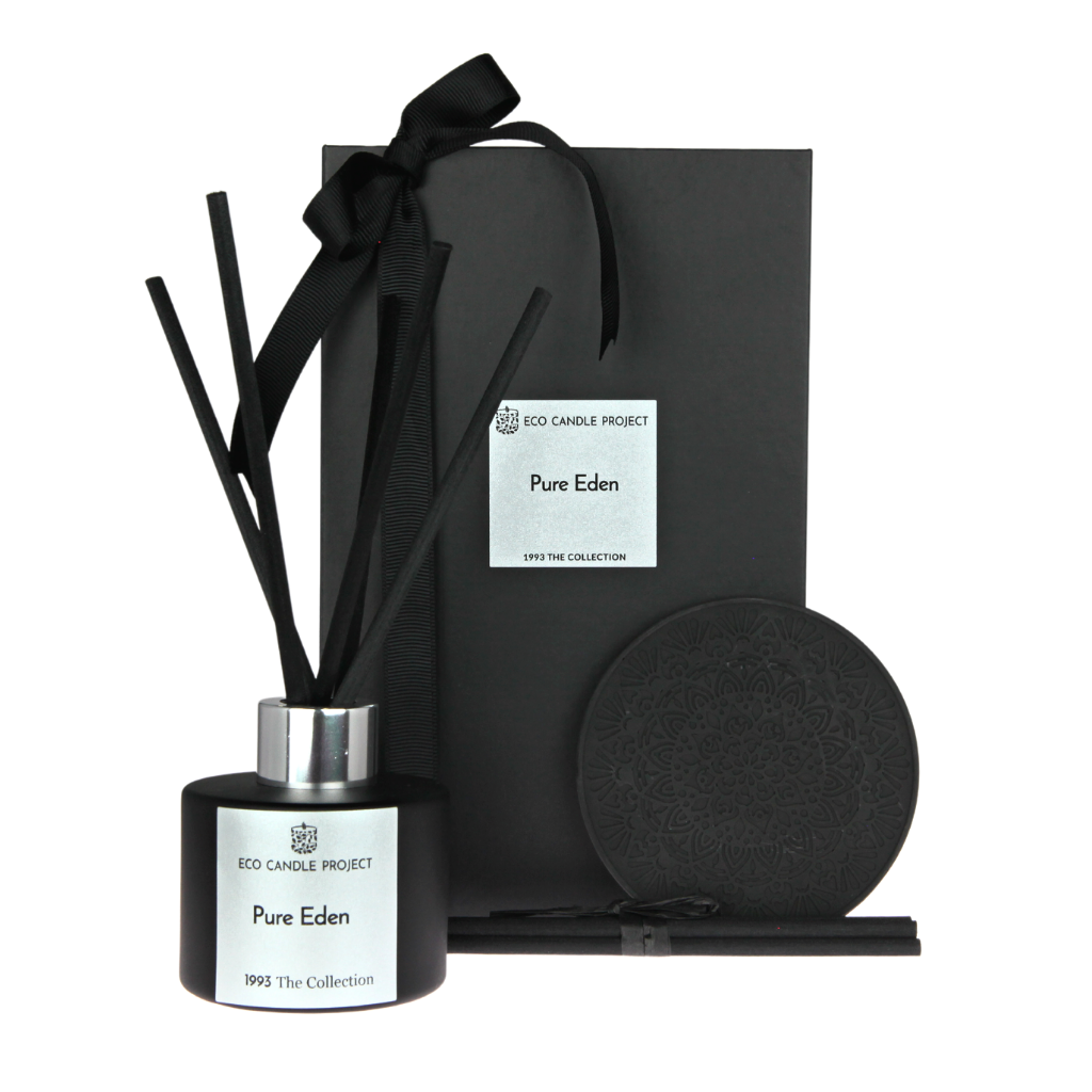 SILVER LUXURY REED DIFFUSER GIFT SET - Eco Candle Project