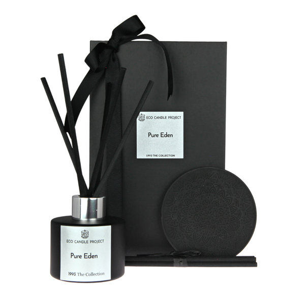 SILVER LUXURY REED DIFFUSER GIFT SET - Eco Candle Project