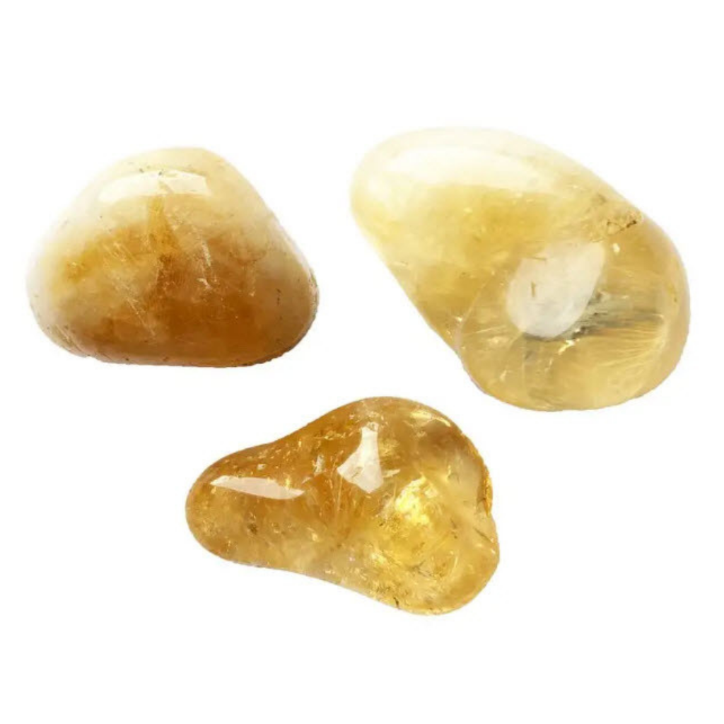 CITRINE TUMBLED STONES ( 1 un) - Eco Candle Project
