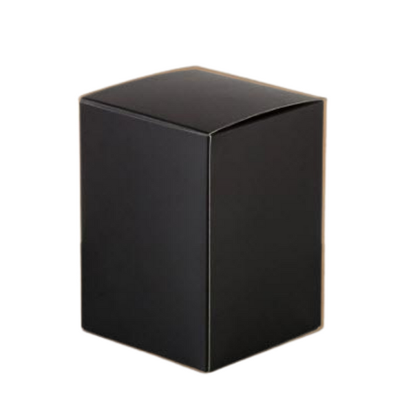MEDIUM BLACK CANDLE BOX WITH INSERT - Eco Candle Project